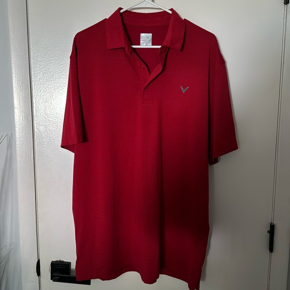 Callaway | Shirts | Callaway Opti Dri Golf Polo Mens L | Poshmark